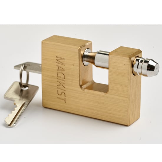 Block Lock with Stainless Steel Shackle | Locks | Magikist
