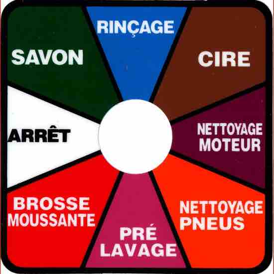 8-Posn Rotary Selector Switch Label (French) | Decals-Selector Switch ...
