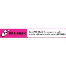 Instruction strip PRE-SOAK | Signs | Magikist